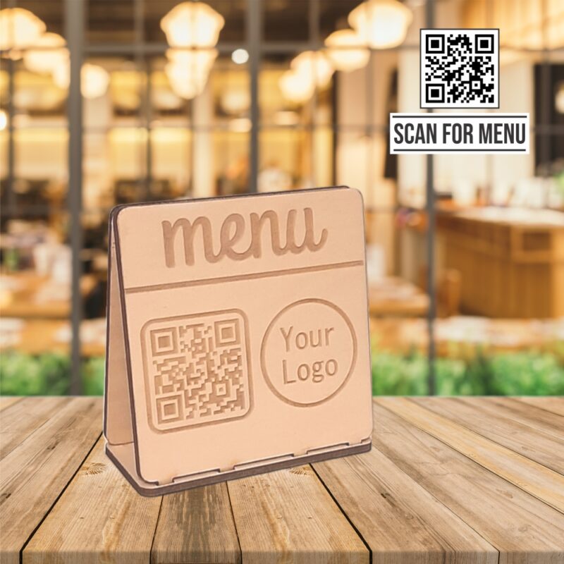 Meniu Digital QR-Code (contactless) pentru Restaurante si Cafenele - Wooden Stuff